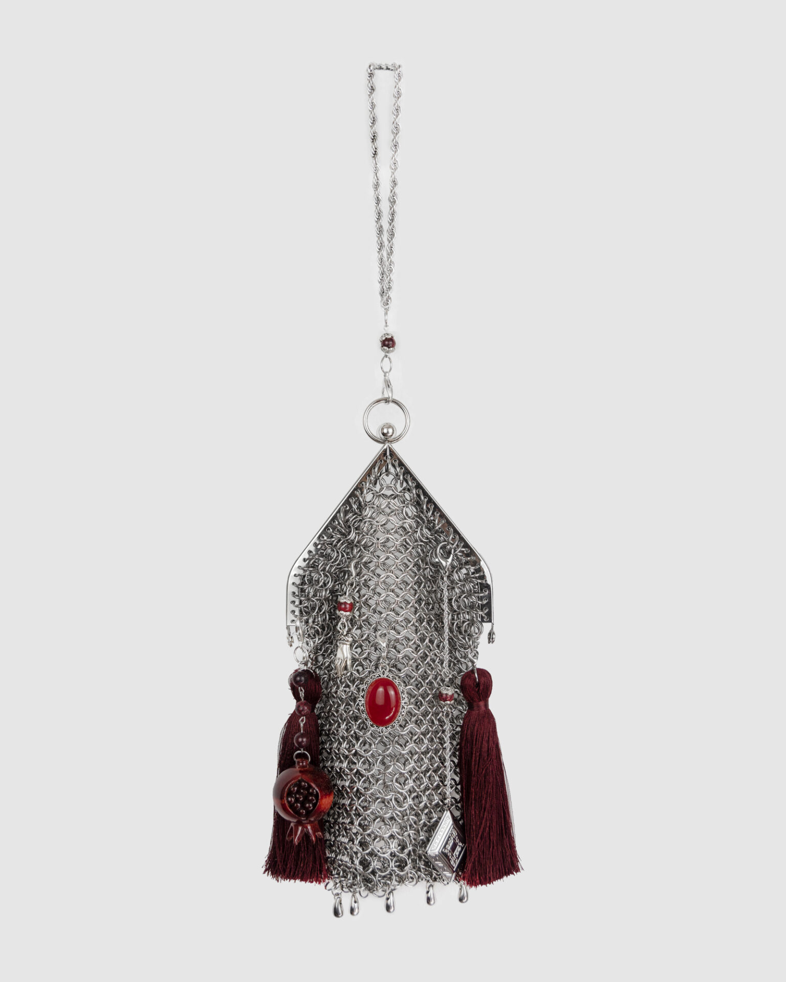 "The Colour of Pomergranate" chatelaine bag